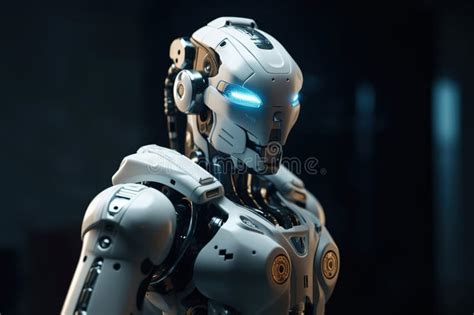 Artificial Intelligence Concept Of Digital Networks Development Of Science Fiction