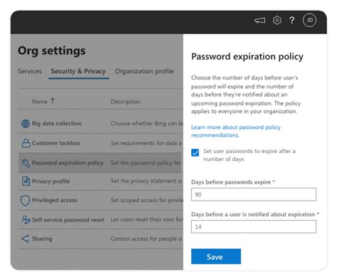 Setting Up Office 365 Password Policy And Notifications Guide