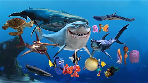 Finding Nemo Movie Pictures Sharks From Finding Nemo Finding Nemo