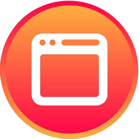 User Interface Generic Gradient Lineal Color Icon