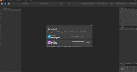 Publisher Connection To Photo Pre V2 Archive Of Affinity On Desktop