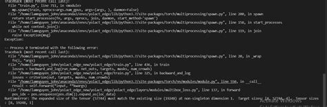 Hello Author Error While Training Scratch Yolact Edge Model With Config Yolact Edge Plus