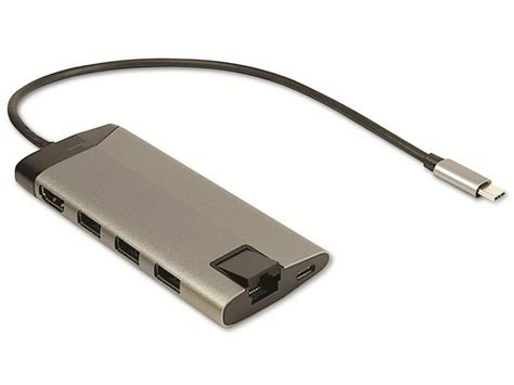 inter tech inter tech usb hub argus gdc 802 8in1 usb c usb adapter