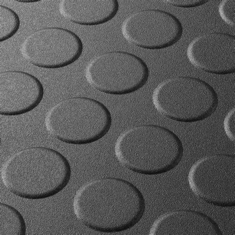 Interlocking Floor Tile Raised Disc T Joint 7h X 500w X 500d Mm