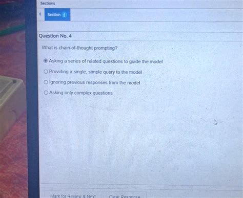 Sections Secion I Question No What Is Chain StudyX