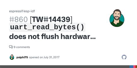 Tw14439 `uartreadbytes` Does Not Flush Hardware Fifo · Issue