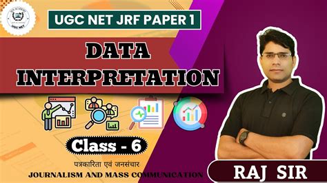 Data Interpretation Basic To Advanced Class 6 Paper 1 Ugc Net Jrf Raj Sir Youtube