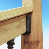 2x6 Rail Connector By Deckorators Deck Balusters Stair Handrail Brackets