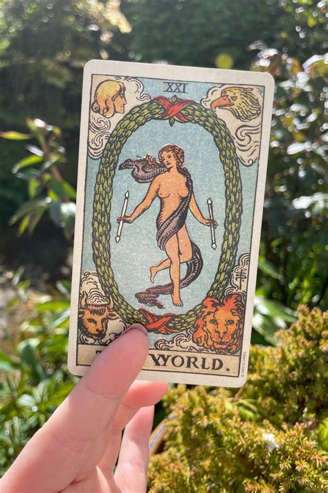 The World Tarot Meaning Love Future Feelings And More Artofit