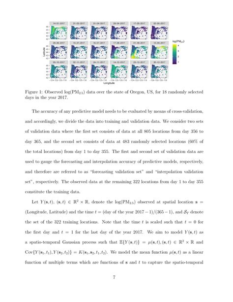 Modeling And Predicting Spatio Temporal Dynamics Of Pm25