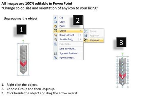 Business Ppt Template Arrow 7 State Diagram 1 Time Management PowerPoint 6 Graphic