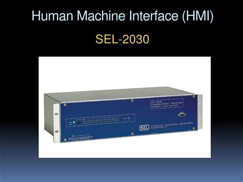 PPT HMI Interface For Breakers On AMPS PowerPoint Presentation Free Download ID 2784409