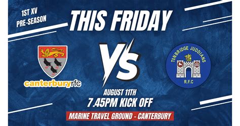 1st Xv Pre Season Vs Canterbury