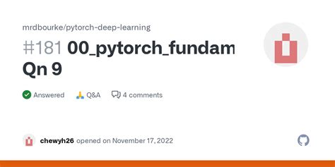 00pytorchfundamentalsexercises Qn 9 · Mrdbourke Pytorch Deep