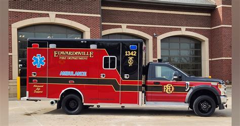 Edwardsville Il Fire Department Rolls Out New Ambulance Firehouse