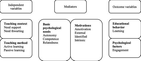 Basic Model Of Sdt Adapted From Deci Et Al 2017 The Model Depicts Download Scientific