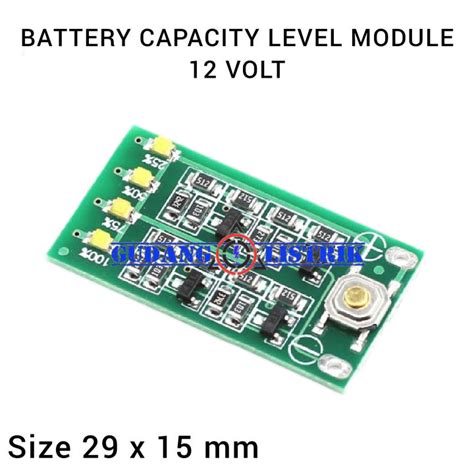 Module Lampu Indikator Kapasitas Baterai 12v Battery Indicator Level Lazada Indonesia