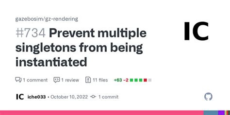 Prevent Multiple Singletons From Being Instantiated By Iche033 · Pull