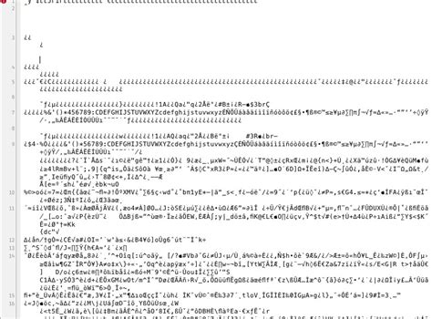 Iphone Xcode Showing Unknown Characters Stack Overflow