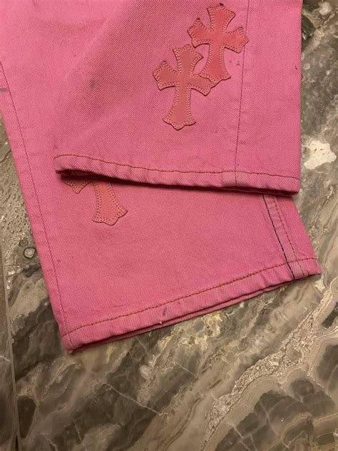 Chrome Hearts × Levis Chrome Hearts Sex Record Pink Gem