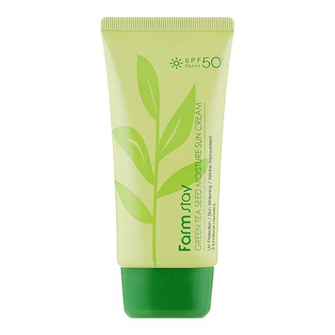 قیمت و خرید کرم ضد آفتاب بدون رنگ فارم استی Spf 50 مدل چای سبز ‌مناسب