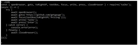 taiko a free and open source browser automation tool
