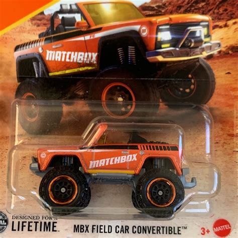 Toys Mbx Field Car Convertible Matchbox New Model 225 Monster Truck