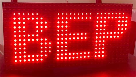 Interfacing P10 Led Display With Arduino Engineering Projects