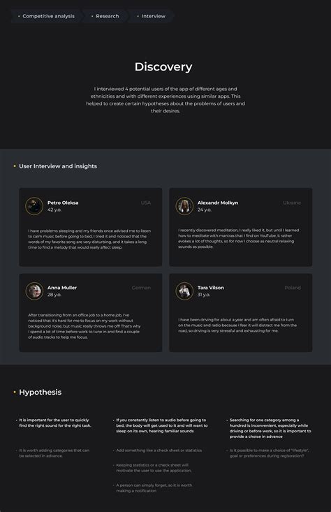 Ux Meditation Application On Behance