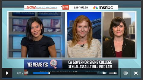 Msnbc Sandra Speaks On Yes Means Yes Bill Sandra Fluke For State Senate