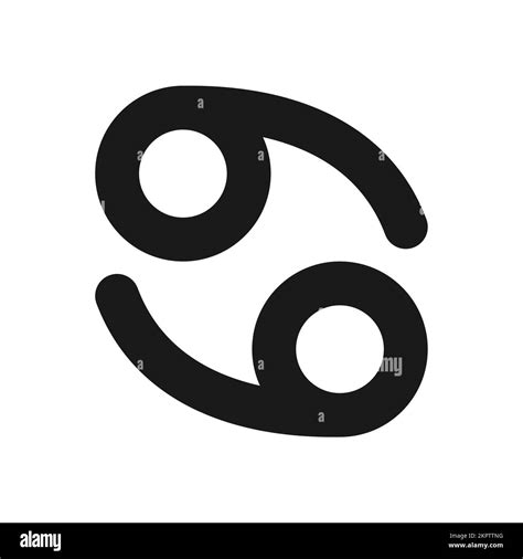 Cancer Black Glyph Icon Stock Vector Image And Art Alamy