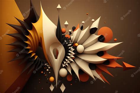 Premium Photo Ai Generated Abstract Geometric Background Material