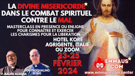 La Divine Misericorde Dans Le Combat Spirituel Contre Le Mal Emmaus Com