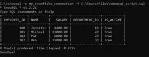 Snowflake SnowSQL Command Line Tool To Access Snowflake ThinkETL