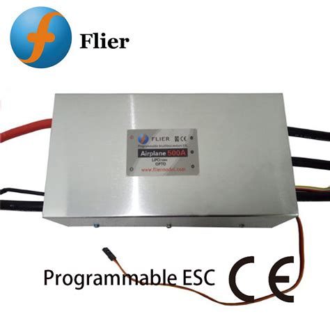 120v 500a Brushless Esc Flier Rc Airplane Model High Voltage Electronic Speed Controller China