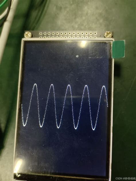 基于stm32f407vet6 35寸显示屏显示正弦波stm32lcd显示正弦波 Csdn博客