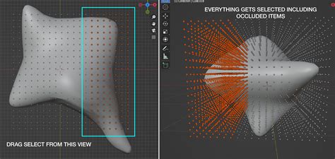 Mesh How Do I Select Only Visible Objects In Object Mode Blender