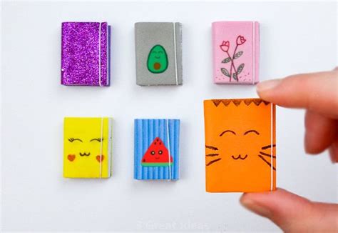 Kawaii Mini Notebook Diy