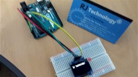 Arduino Uno 로 096인치 I2c Oled Ssd1306 출력해 보기 U8glib 사용 Youtube