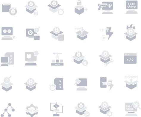 Software Testing Programming Engineering Vector Image