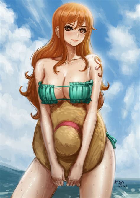 Rule 34 Breasts Female Female Only Kyopink Nami Nami One Piece One
