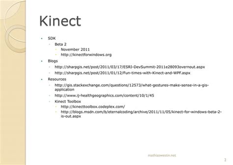 Demo Kinect And Web Sockets Ppt