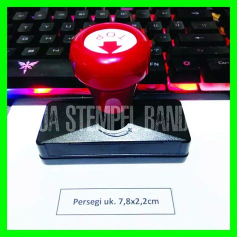 Jual Stempel Flash Persegi Ukuran X Cm Nama Tandatangan Lunas Stample Stemple Onlineshop