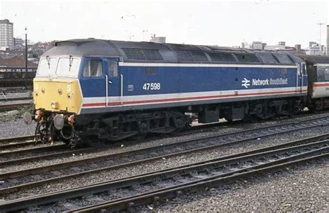Original Colour Slide Of 47598 Br Class 47 Diesel Loco £225 Picclick Uk