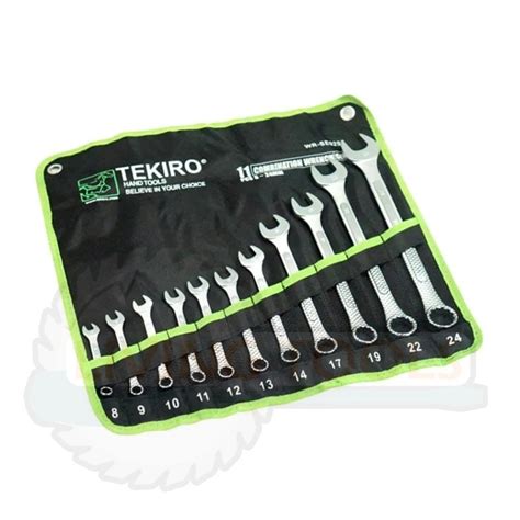 Tekiro Combination Wrench Set 11pcs Combination Wrench Tekiro 8 24mm Set Shopee Malaysia