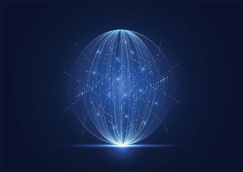 Big Data Visualization Abstract Technology Innovation Communication