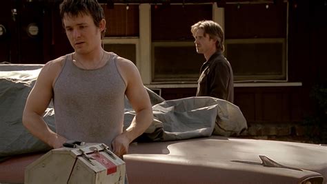 Auscaps Sam Trammell Nude And Marshall Allman Shirtless In True Blood Beautifully Broken