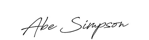 82 Abe Simpson Name Signature Style Ideas Excellent Esignature