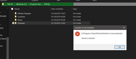 Install Setup Failure V Bugs Found On Windows Affinity Forum
