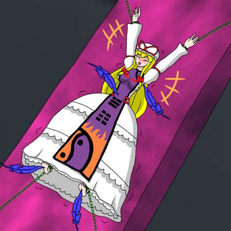 Yukari Yakumo Tickle Torture By Arutwo07 On Deviantart